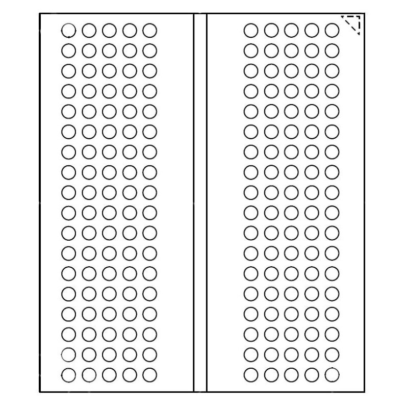 Micron GDDR6 VRAM 2GB IC MT61K512M32KPA-14:C