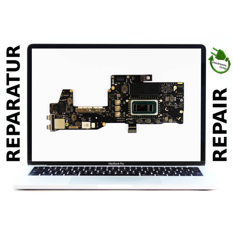 Apple MacBook Pro 13" A1708 Logicboard Repair 820-00875 820-00840